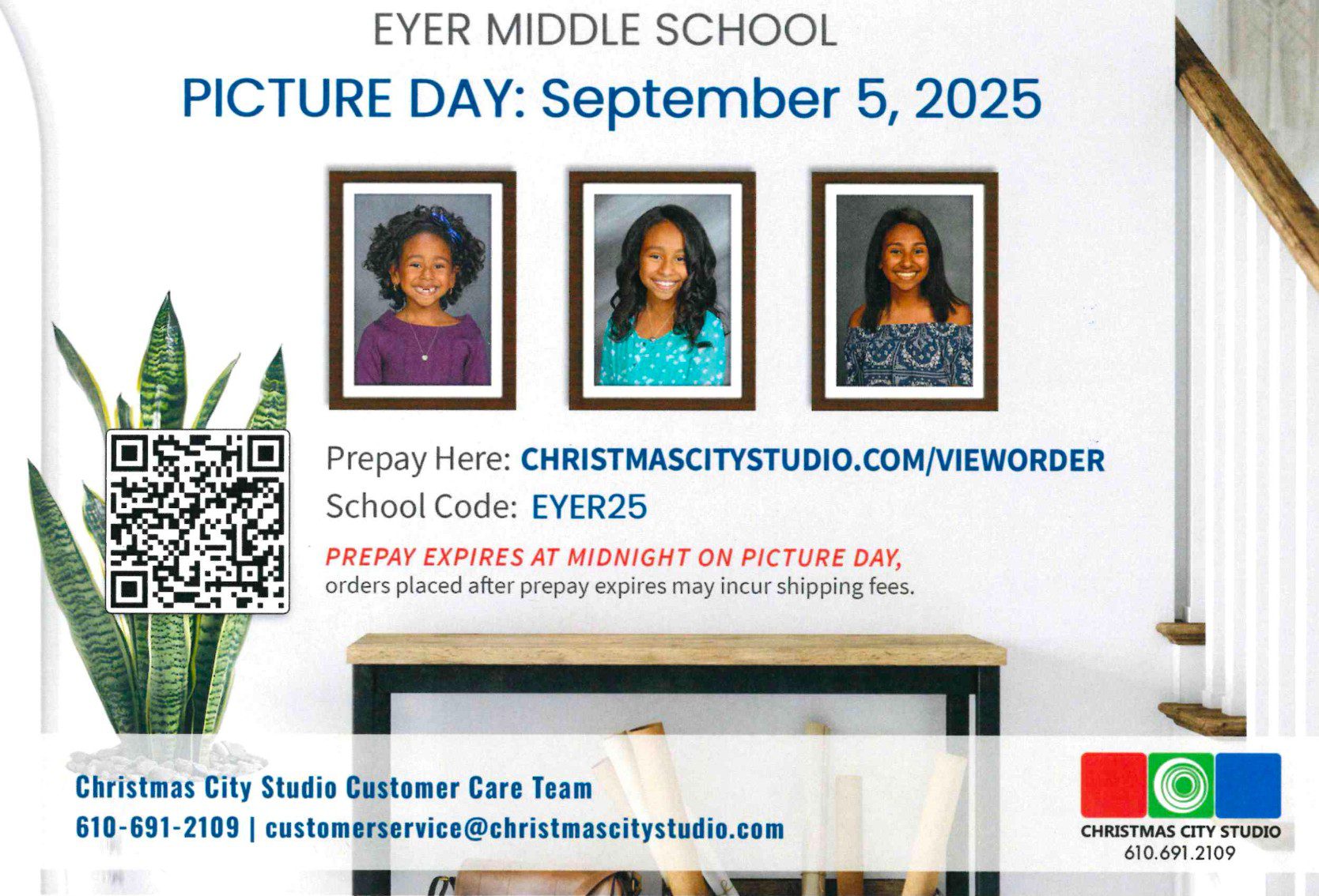 School Picture Day – Eyer Middle School