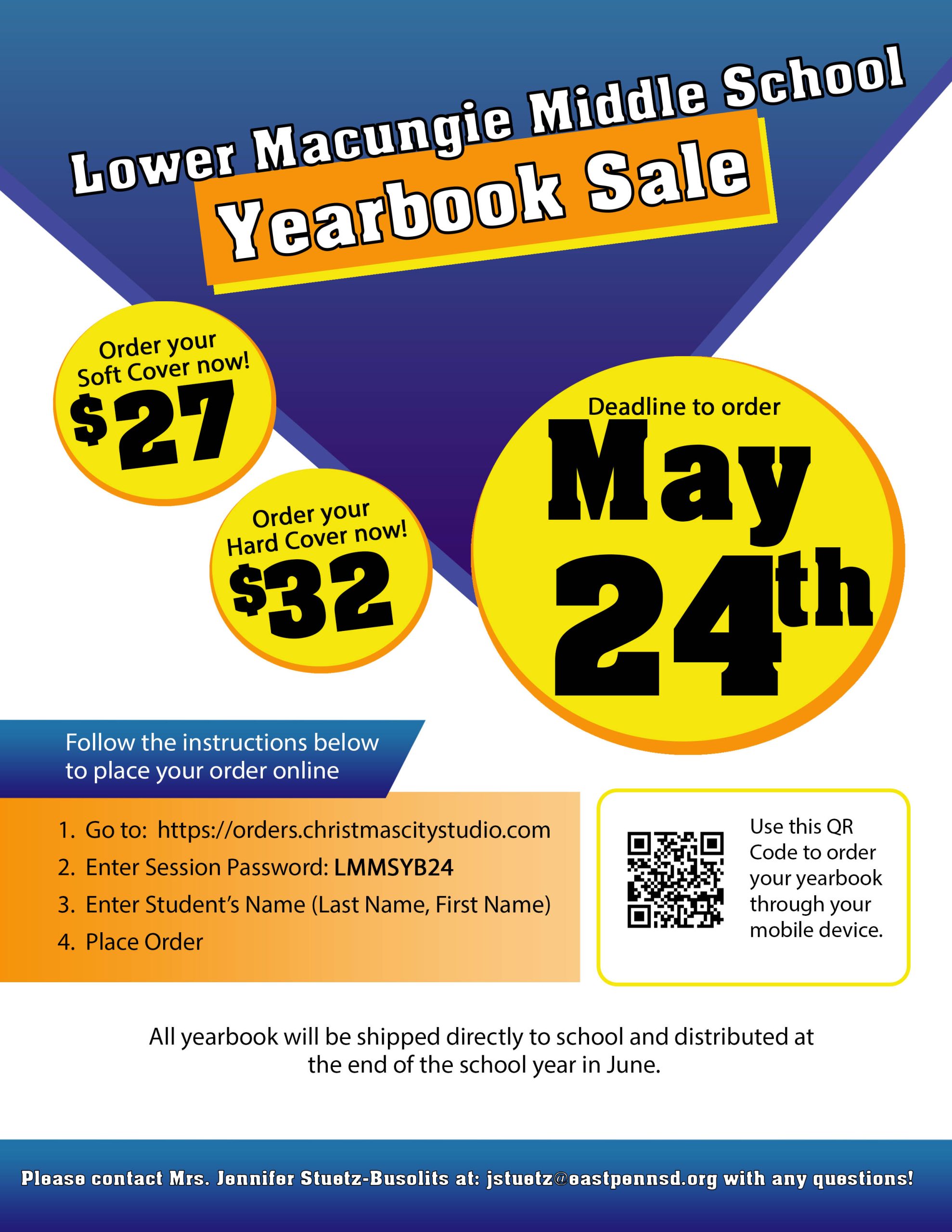 23-24 Yearbook Sale – Lower Macungie Middle School