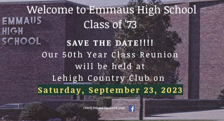 Emmaus High School Class Reunion Information East Penn School District