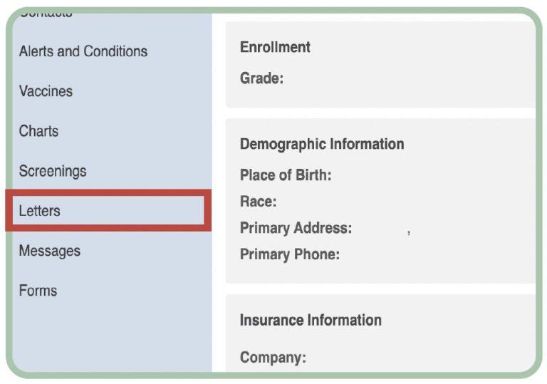 SNAP Health Portal Parent Guide – East Penn School District