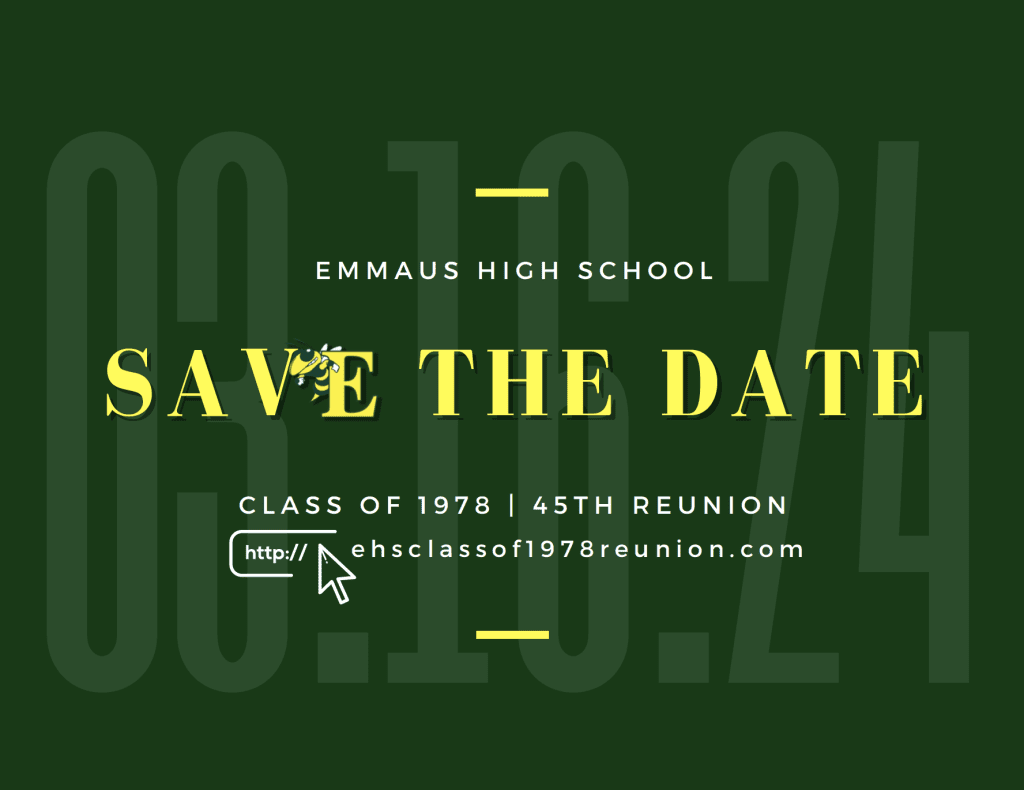 Emmaus High School Class Reunion Information – East Penn School District