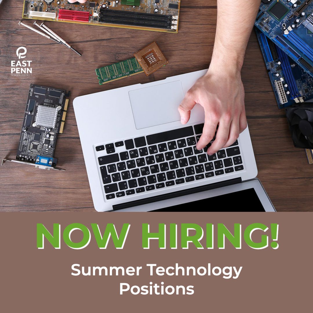 NOW HIRING~Summer Maintenance and Technology Positions – East Penn ...