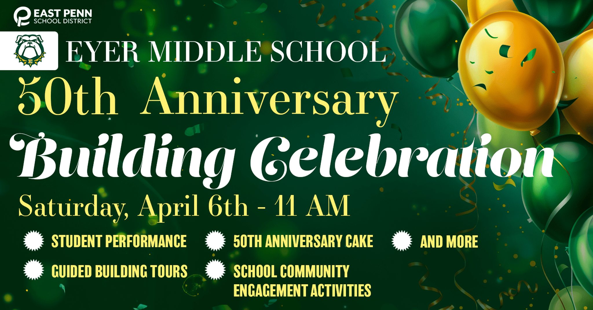 Eyer Middle School Hosts 50th Anniversary Ceremony – East Penn School District