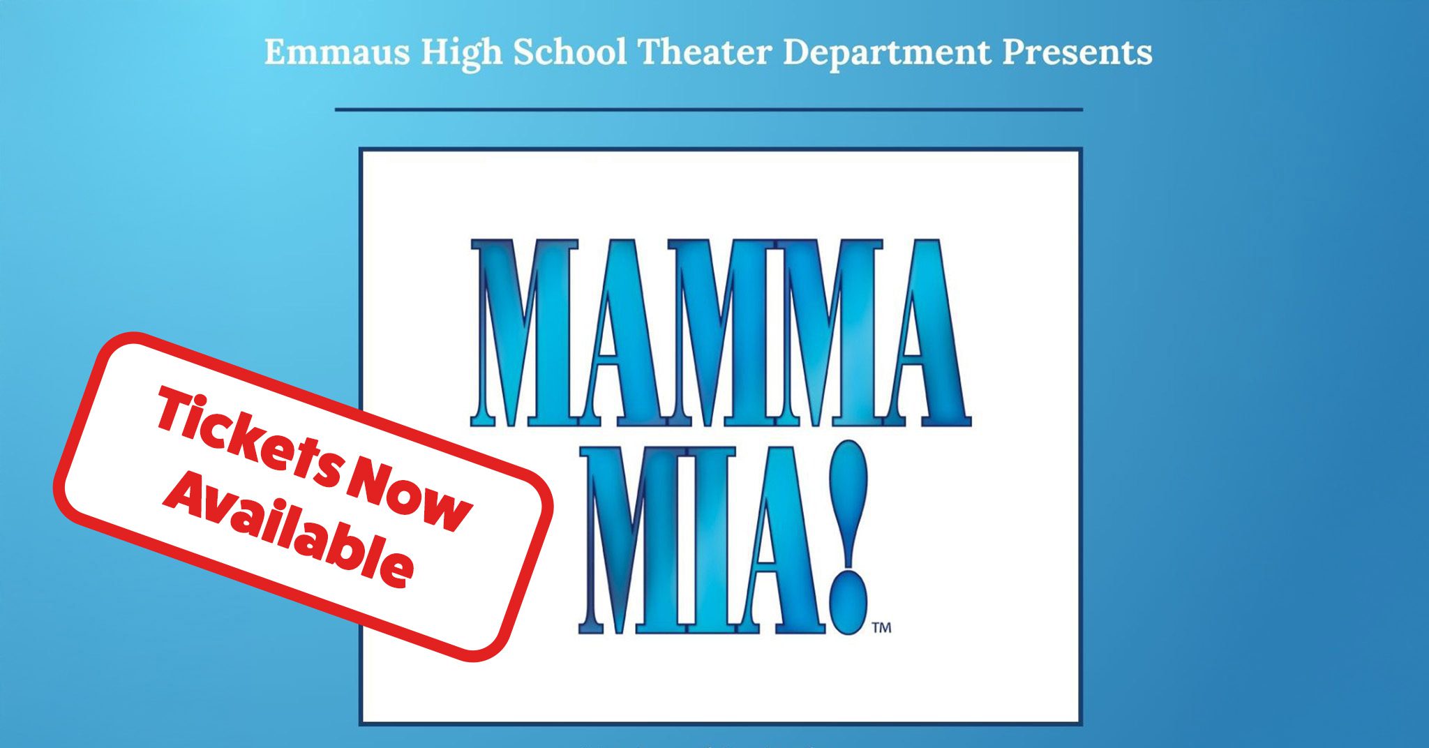 Logotipo De Mamma Mia Musical Mamma Mia! | What's On | Pioneer Theatre