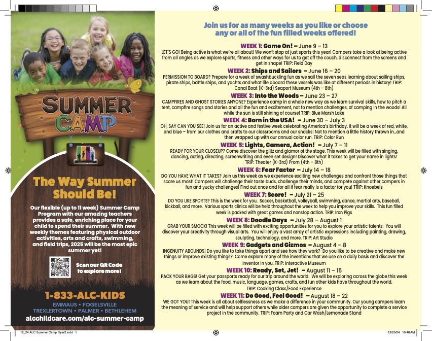 2025 Summer Camp Guide – East Penn School District